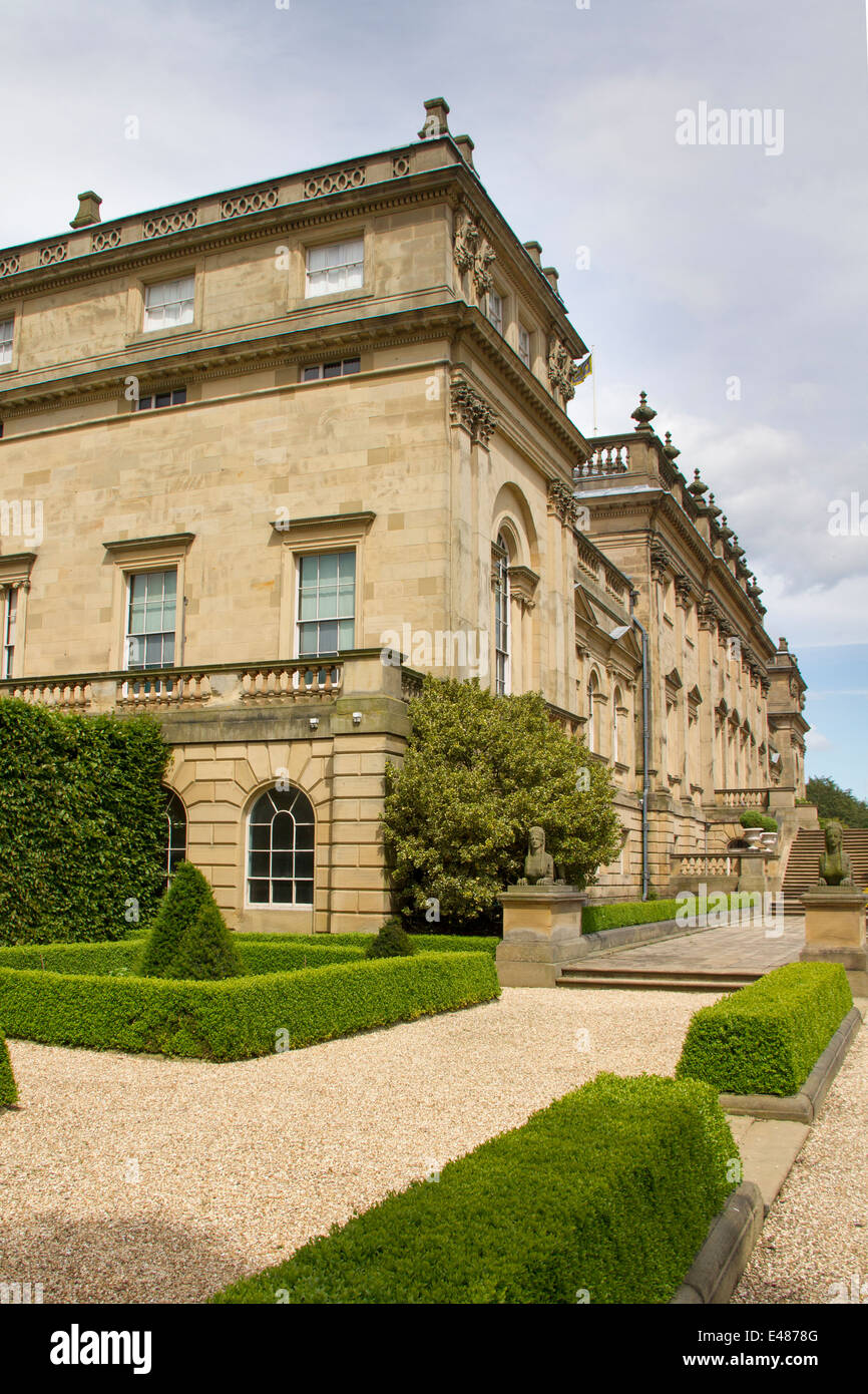 Stately home with beautiful Architecture Stock Photo - Alamy