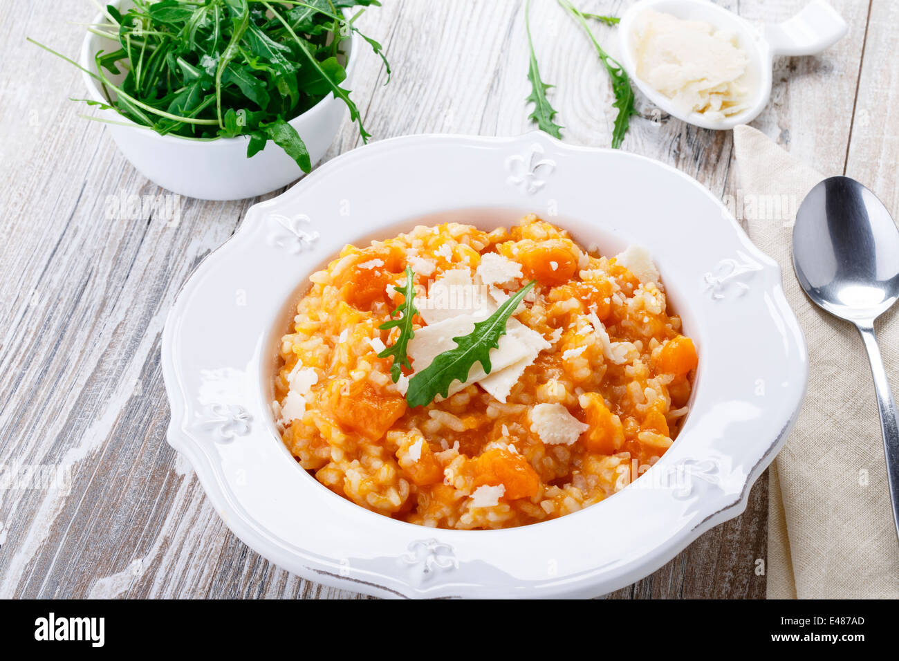 pumpkin porridge with rice Stock Photo - Alamy