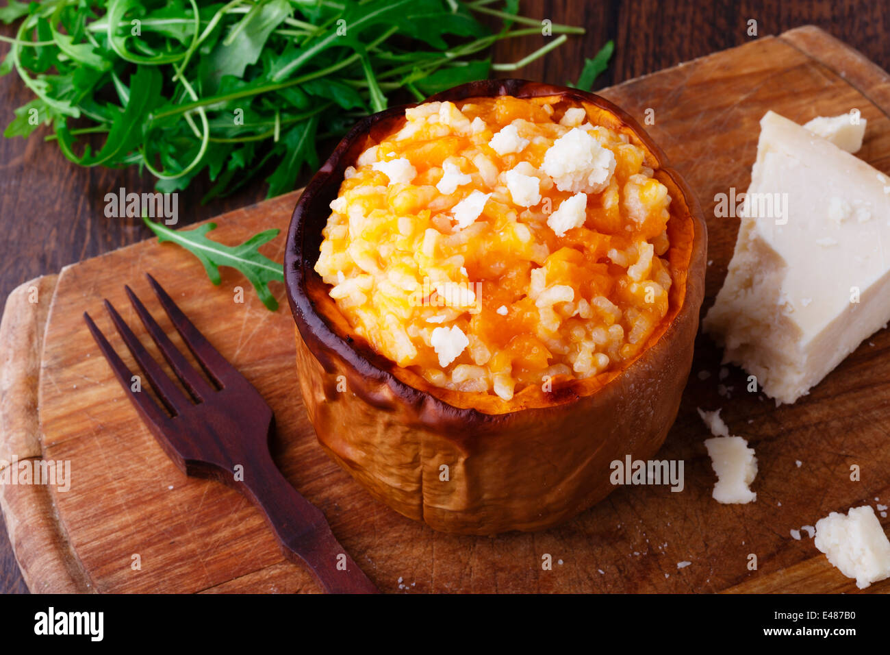 pumpkin porridge with rice Stock Photo - Alamy