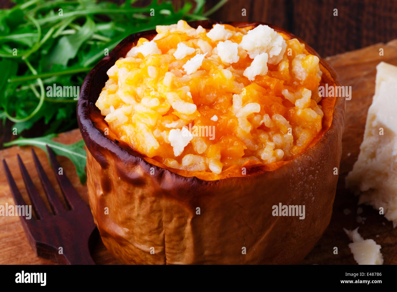 pumpkin porridge with rice Stock Photo - Alamy
