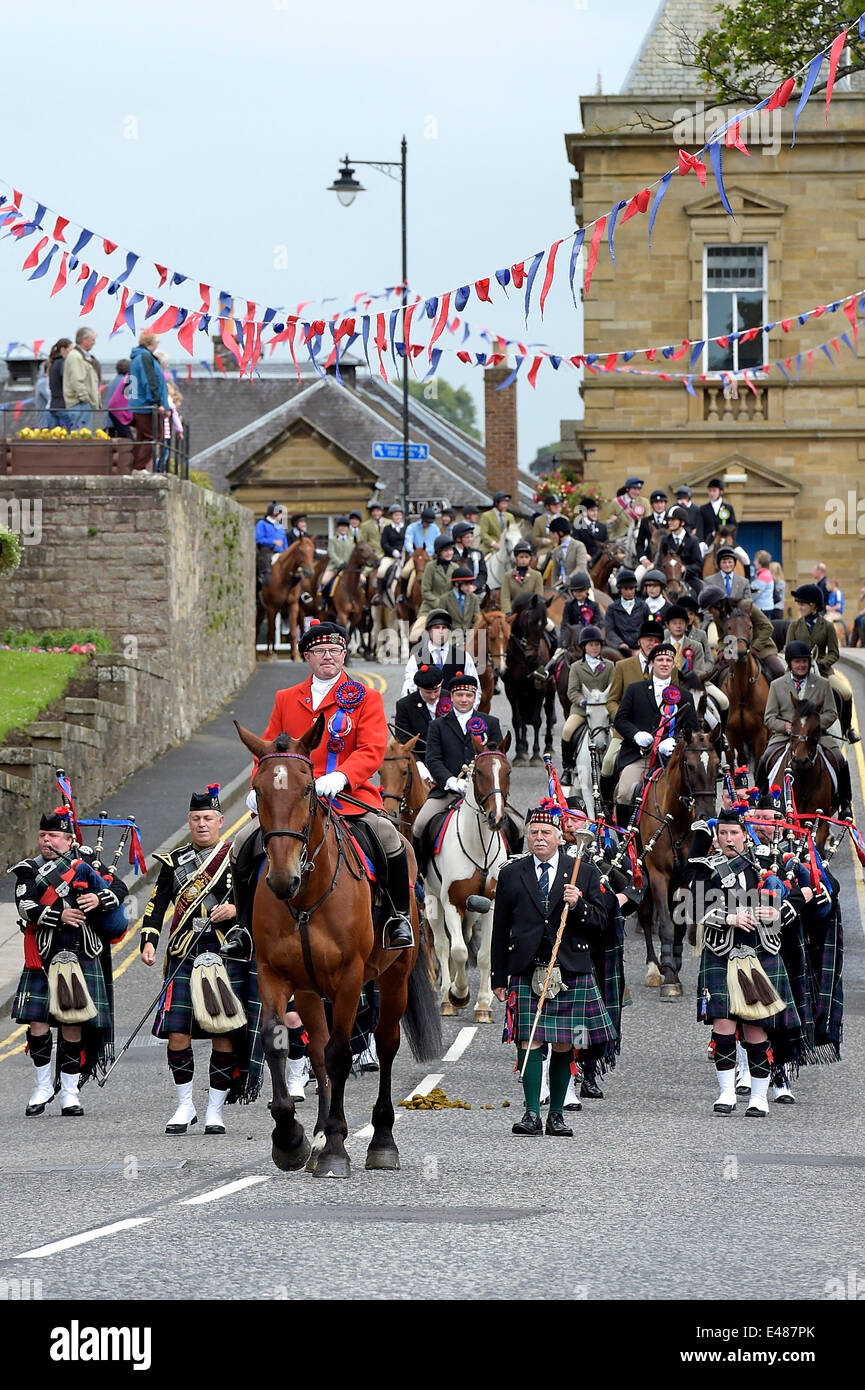 Jethart callants festival hi-res stock photography and images - Alamy