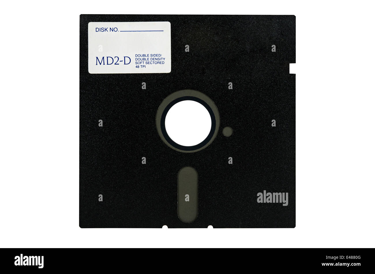 Old diskette 5 25 inches isolated on white with clipping path Stock ...