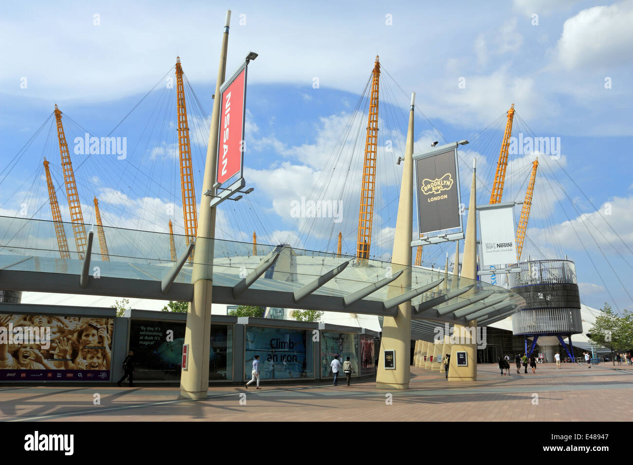 The O2 Dome North Greenwich, London, England, UK Stock Photo - Alamy