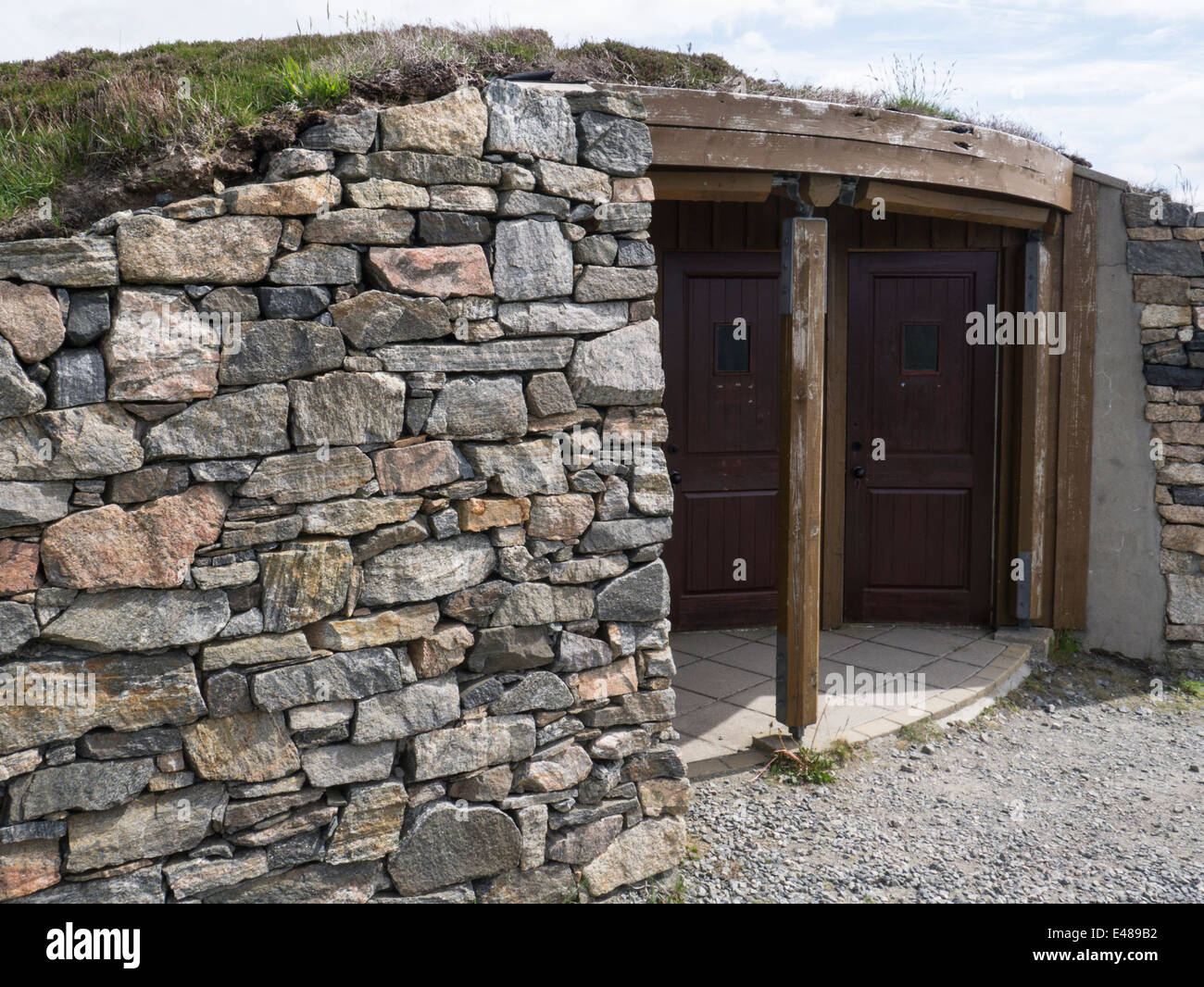 Dun Carloway Iron Age Broch Visitor Centre Carloway Isle of Lewis Outer ...