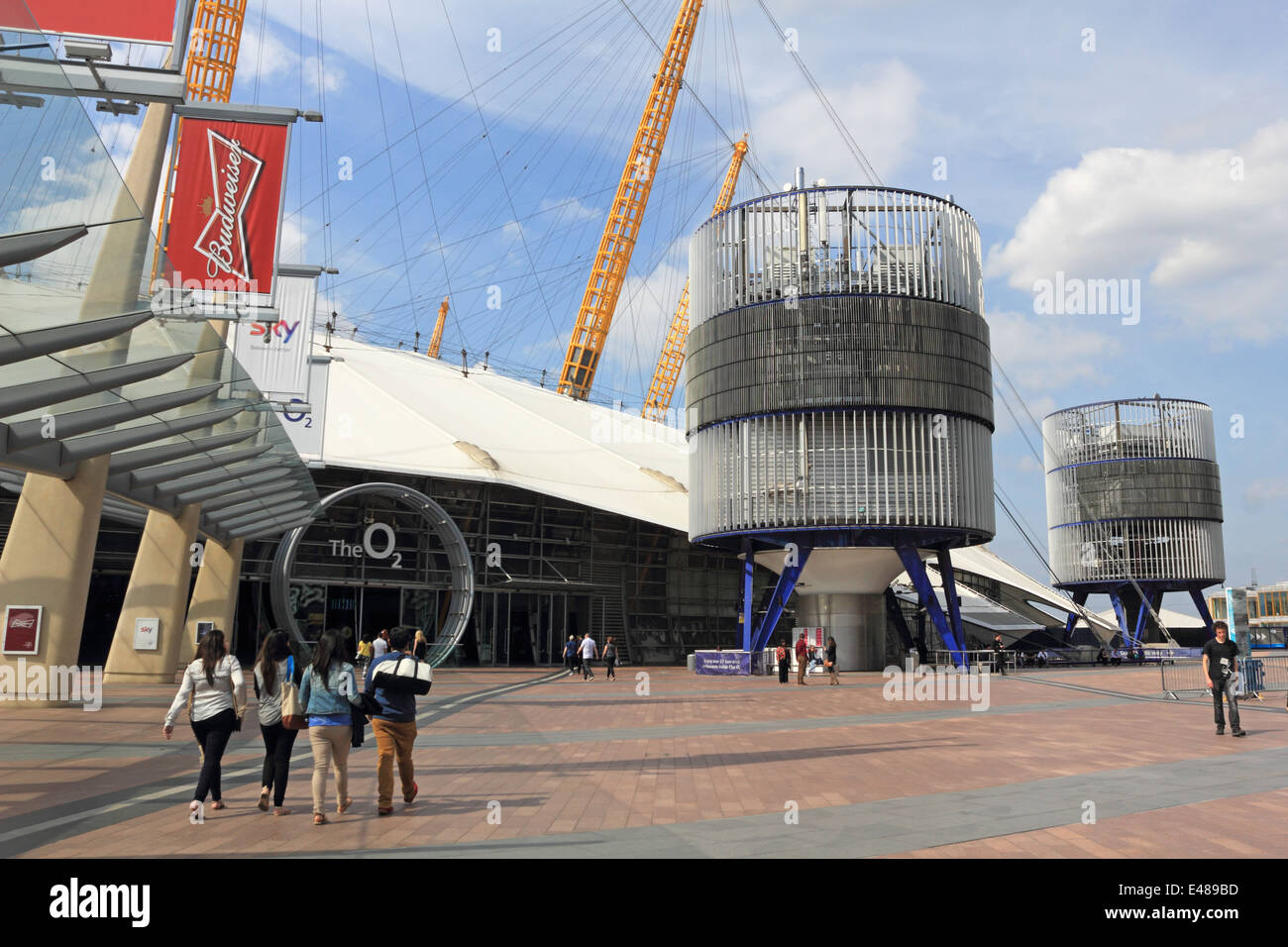 The O2 Dome North Greenwich, London, England, UK Stock Photo - Alamy
