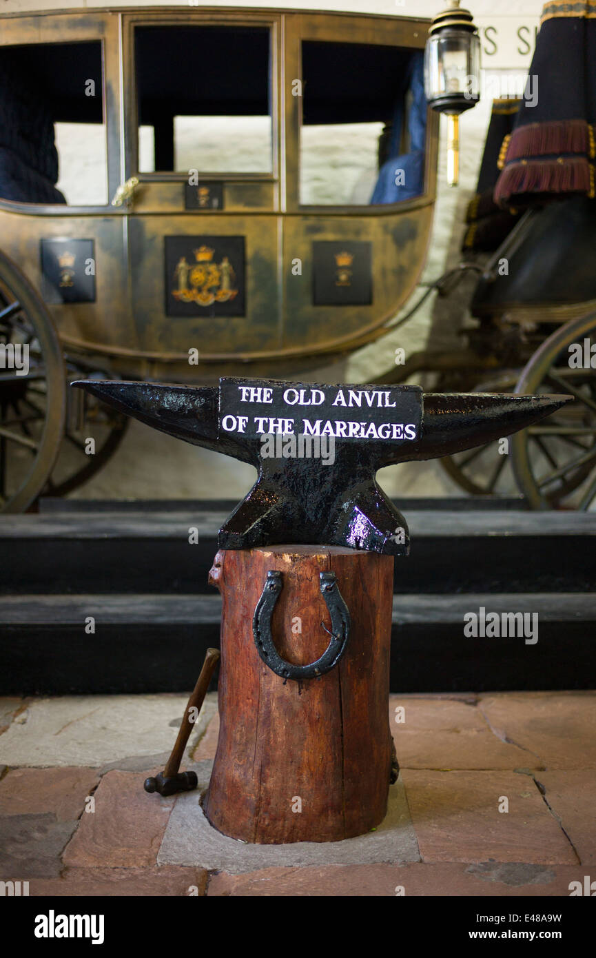 Gretna green famous blacksmiths shop hi-res stock photography and ...