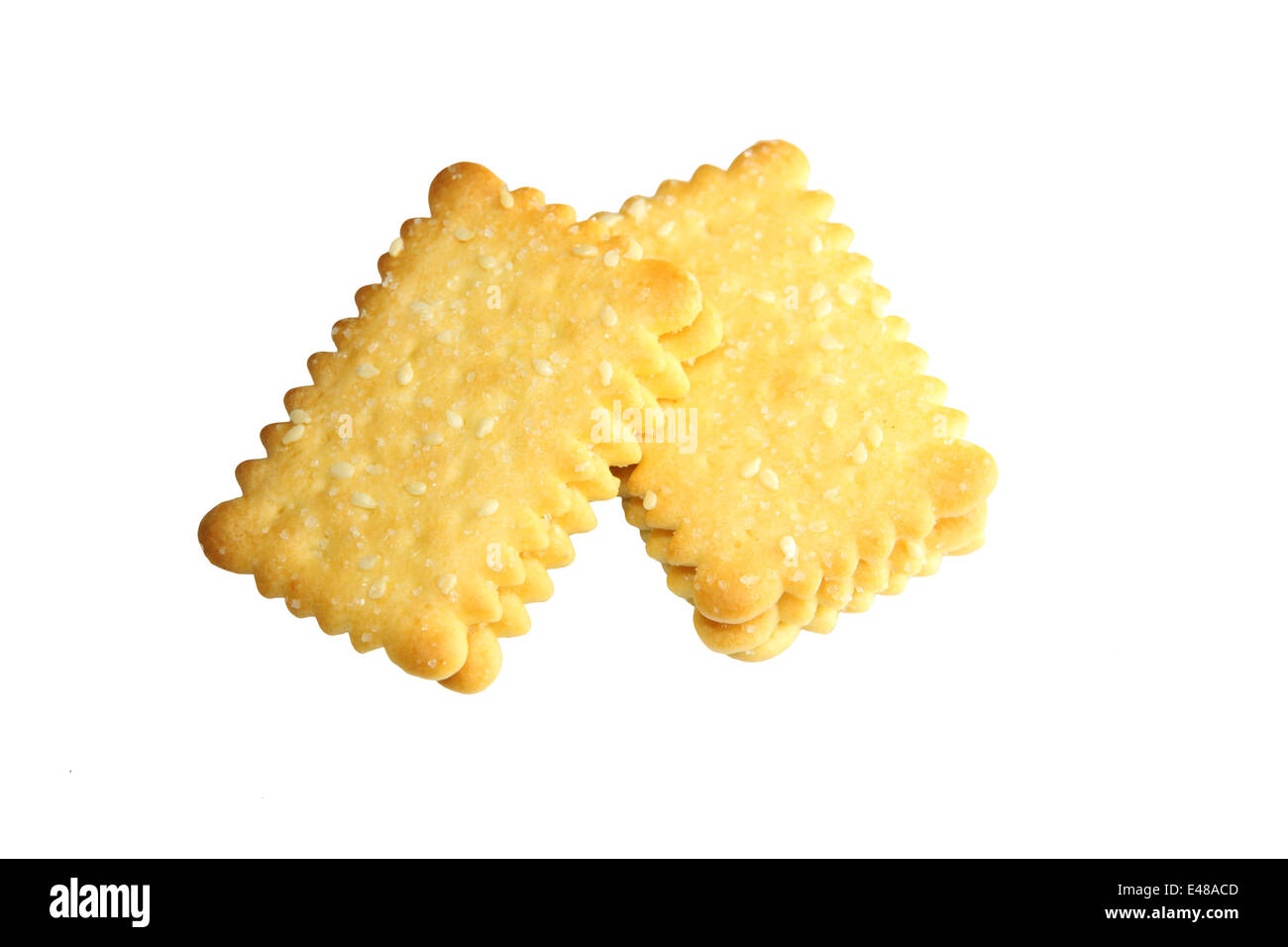 biscuits of isolated on white background Stock Photo - Alamy