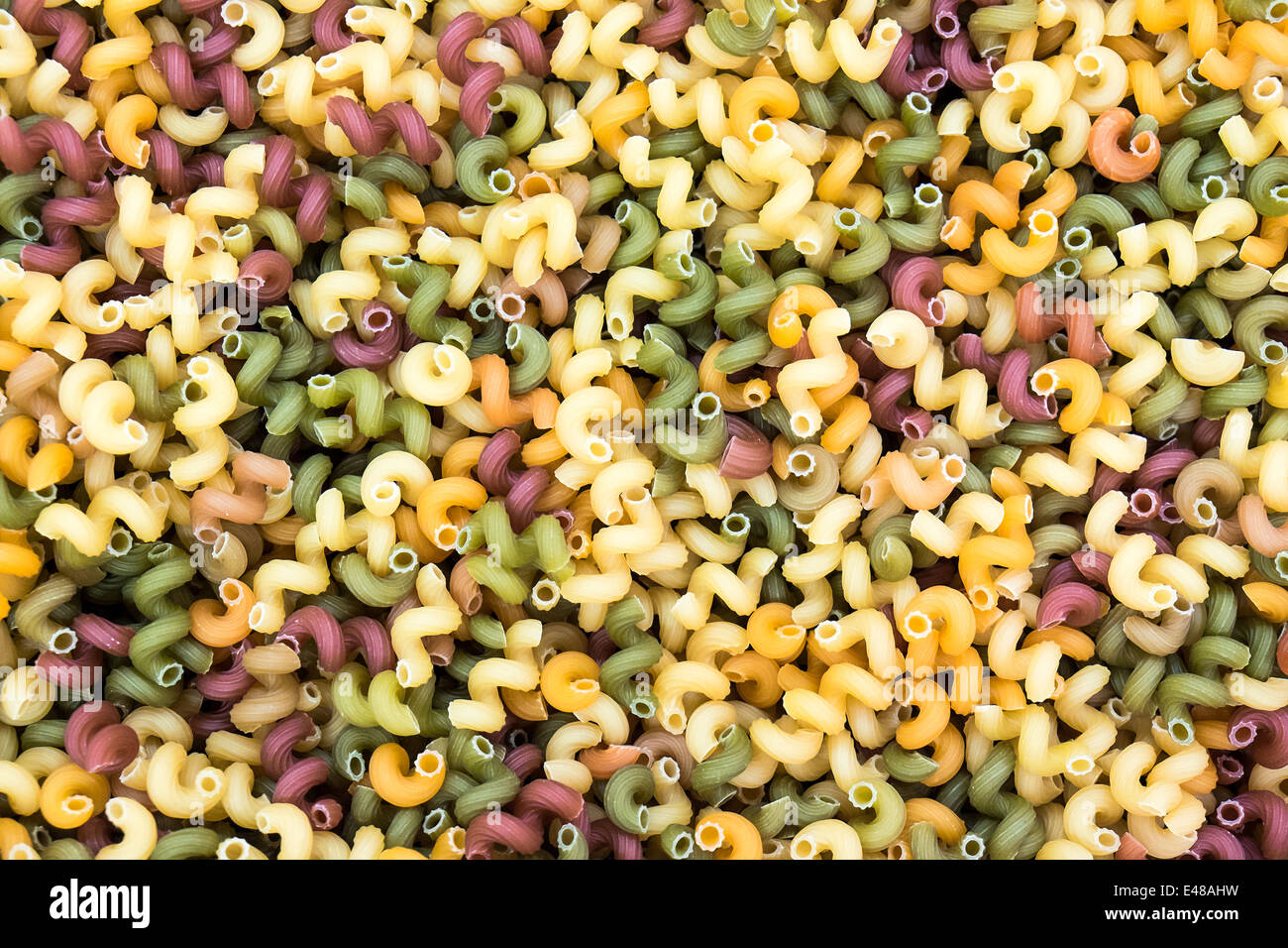 Multi colored pasta hi-res stock photography and images - Alamy