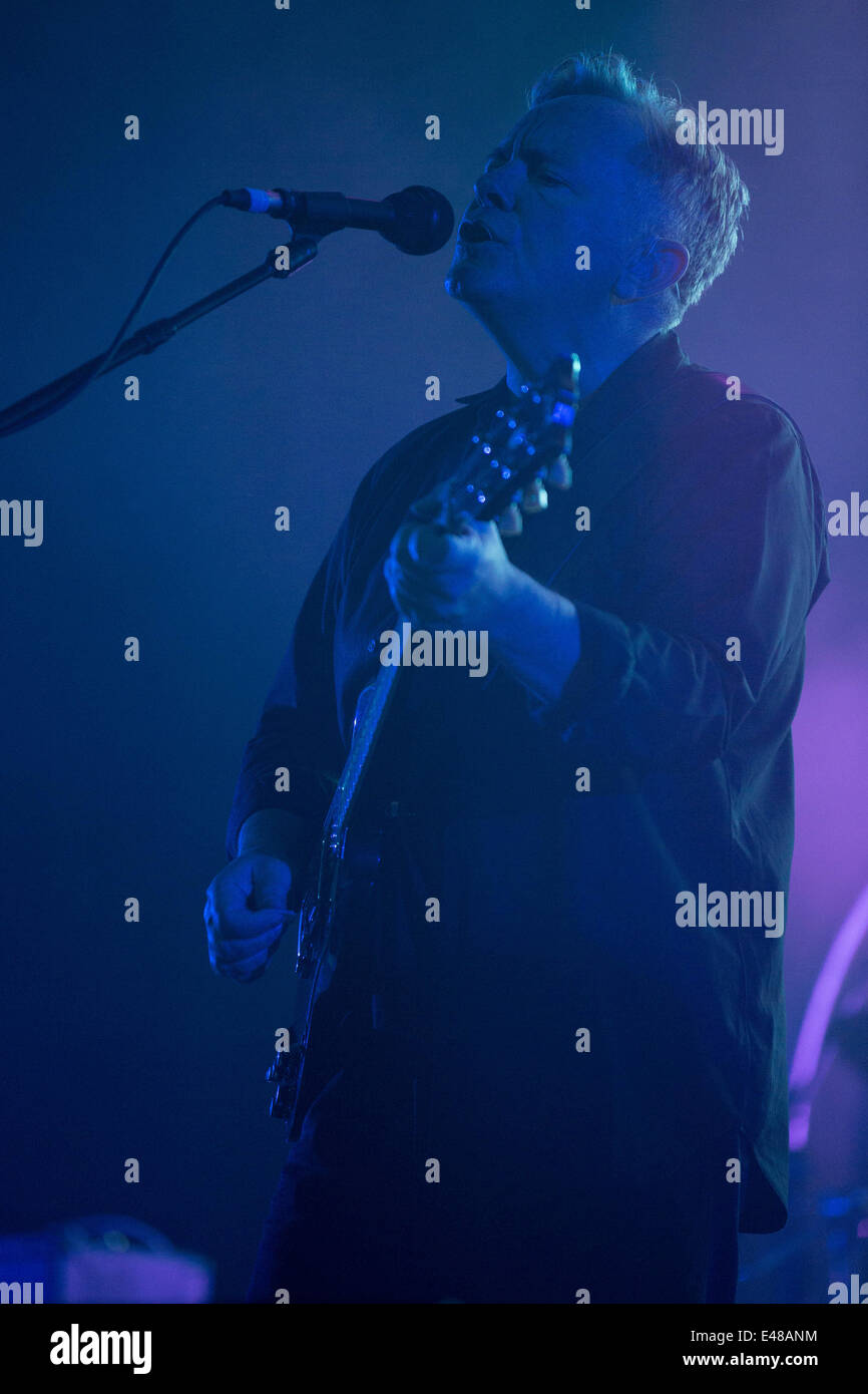 July 3, 2014 - Milwaukee, Wisconsin, U.S - Musician BERNARD SUMNER of ...