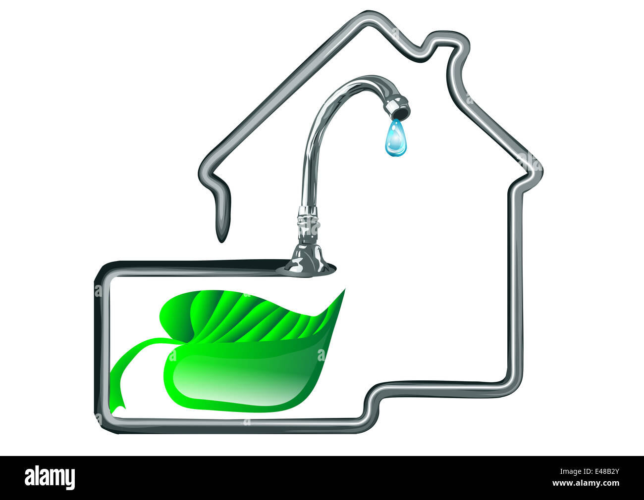 Aqueduct water supply Cut Out Stock Images & Pictures - Alamy