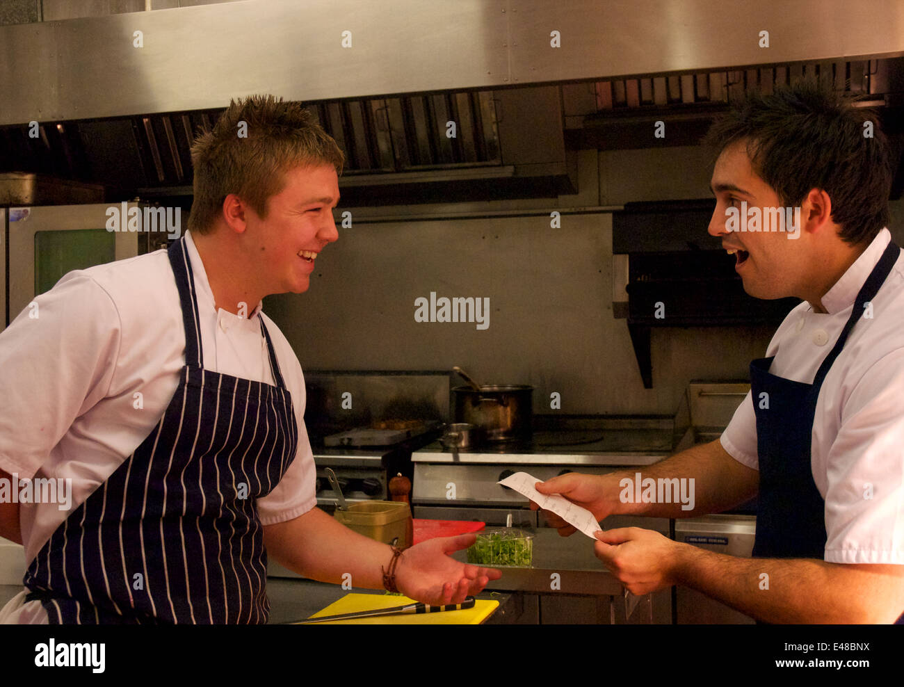 Preparation of food order hi-res stock photography and images - Alamy