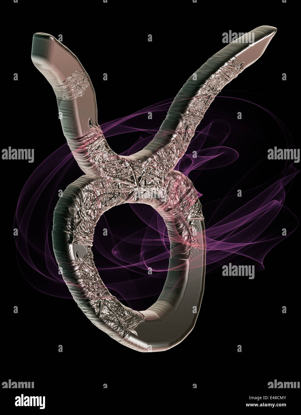 art; 3D graphics; signs of the zodiac; creative; Jewel, Taurus Stock ...