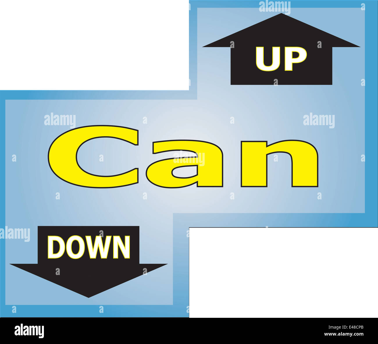 Enter keyboard vector show the Resolve two way 'Can or Not' Stock Photo ...