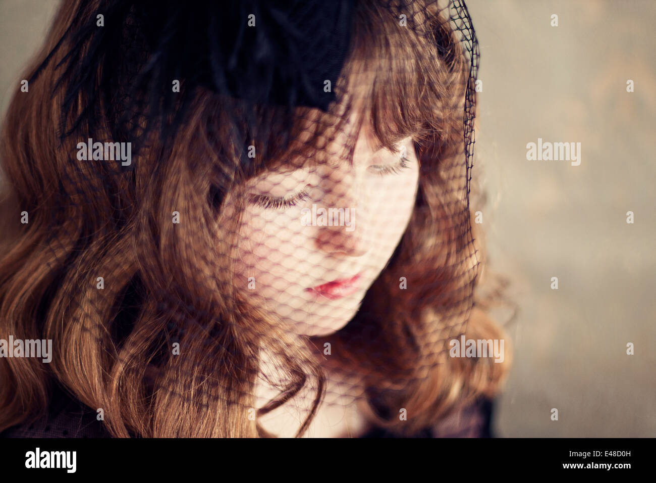 From behind teen girl hi-res stock photography and images - Alamy