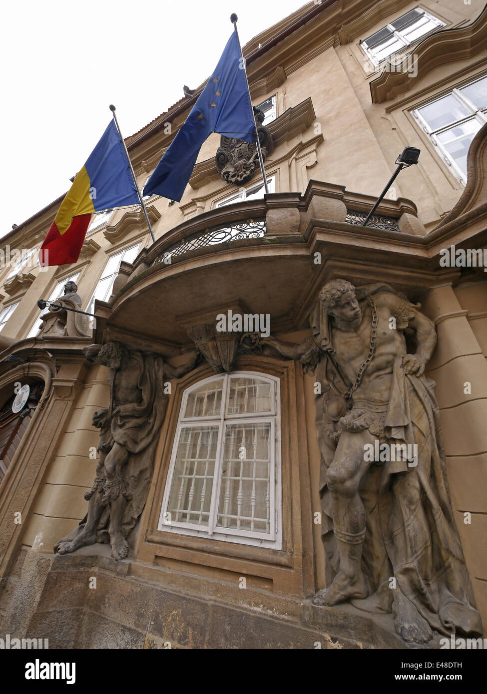 CZECH REPUBLIC - Prague Romanian Embassy photo by Sean Sprague Stock ...