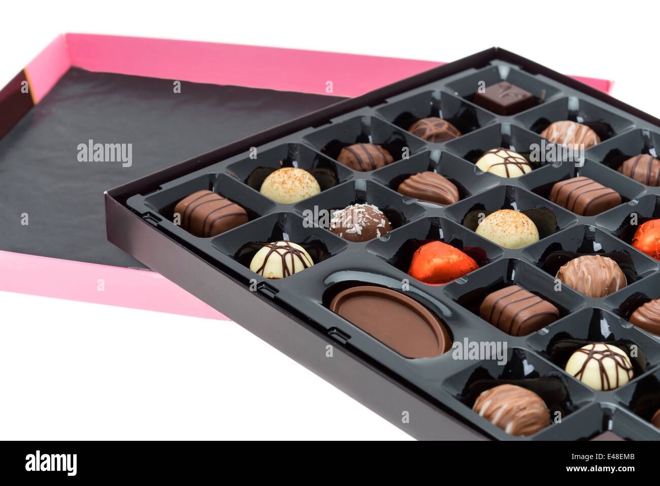 Luxurious box of chocolates High Resolution Stock Photography and ...