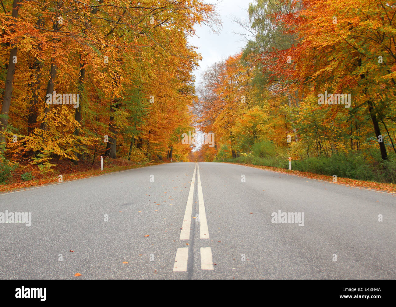 Center lane stripes hi-res stock photography and images - Alamy
