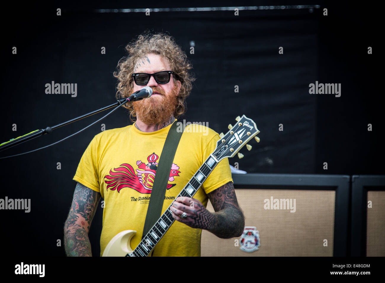Mastodon live at Pinkpop Festival 2014 in Netherlands © Roberto Finizio ...