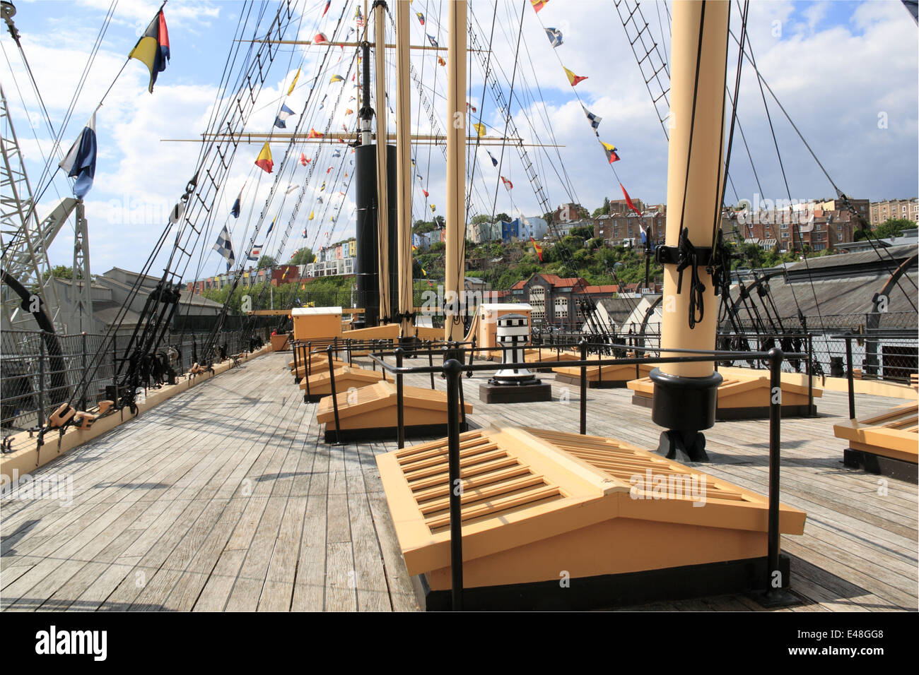 SS Great Britain, Bristol Docks, England, Great Britain, United Kingdom ...
