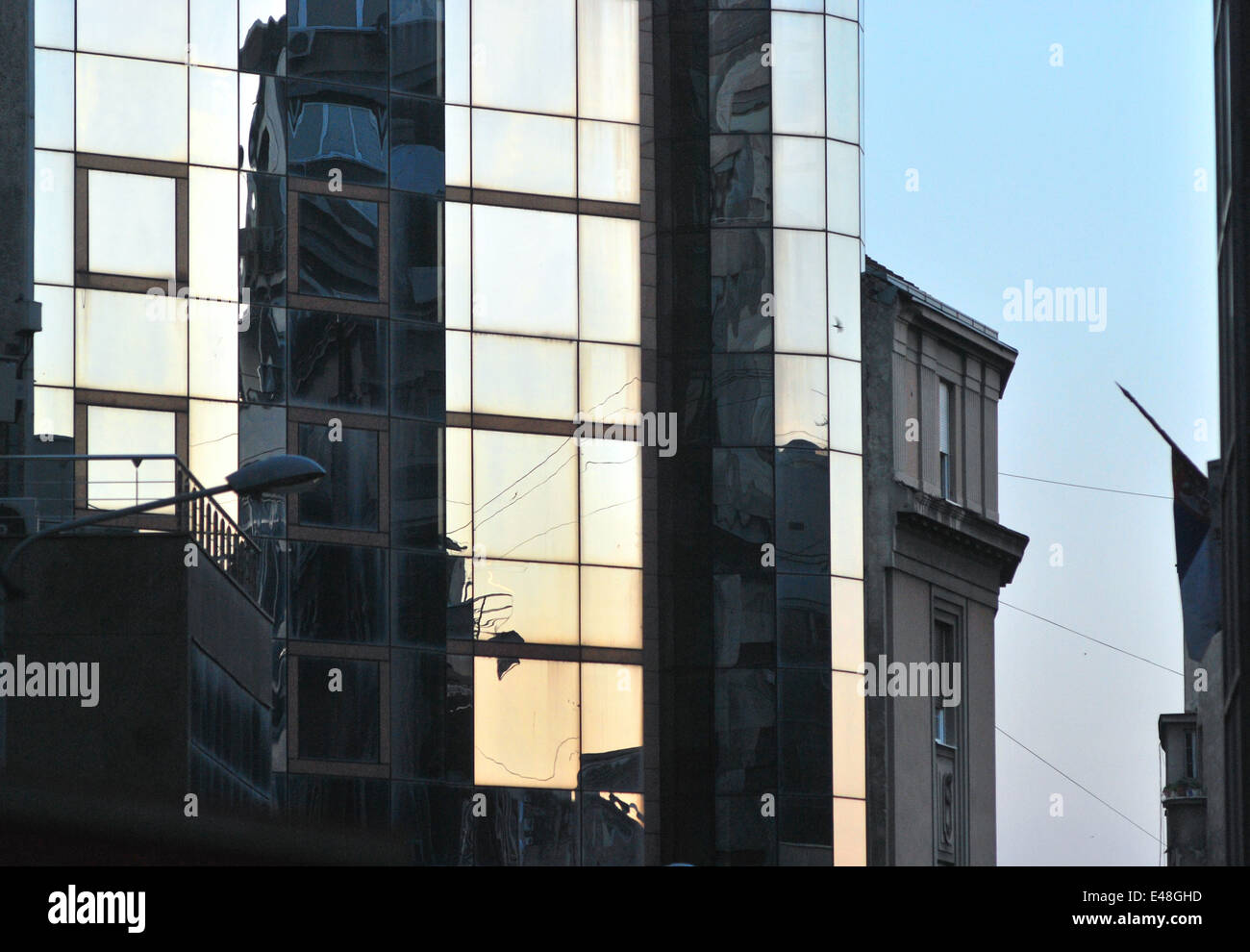 Modern buildings of Belgrade Stock Photo - Alamy