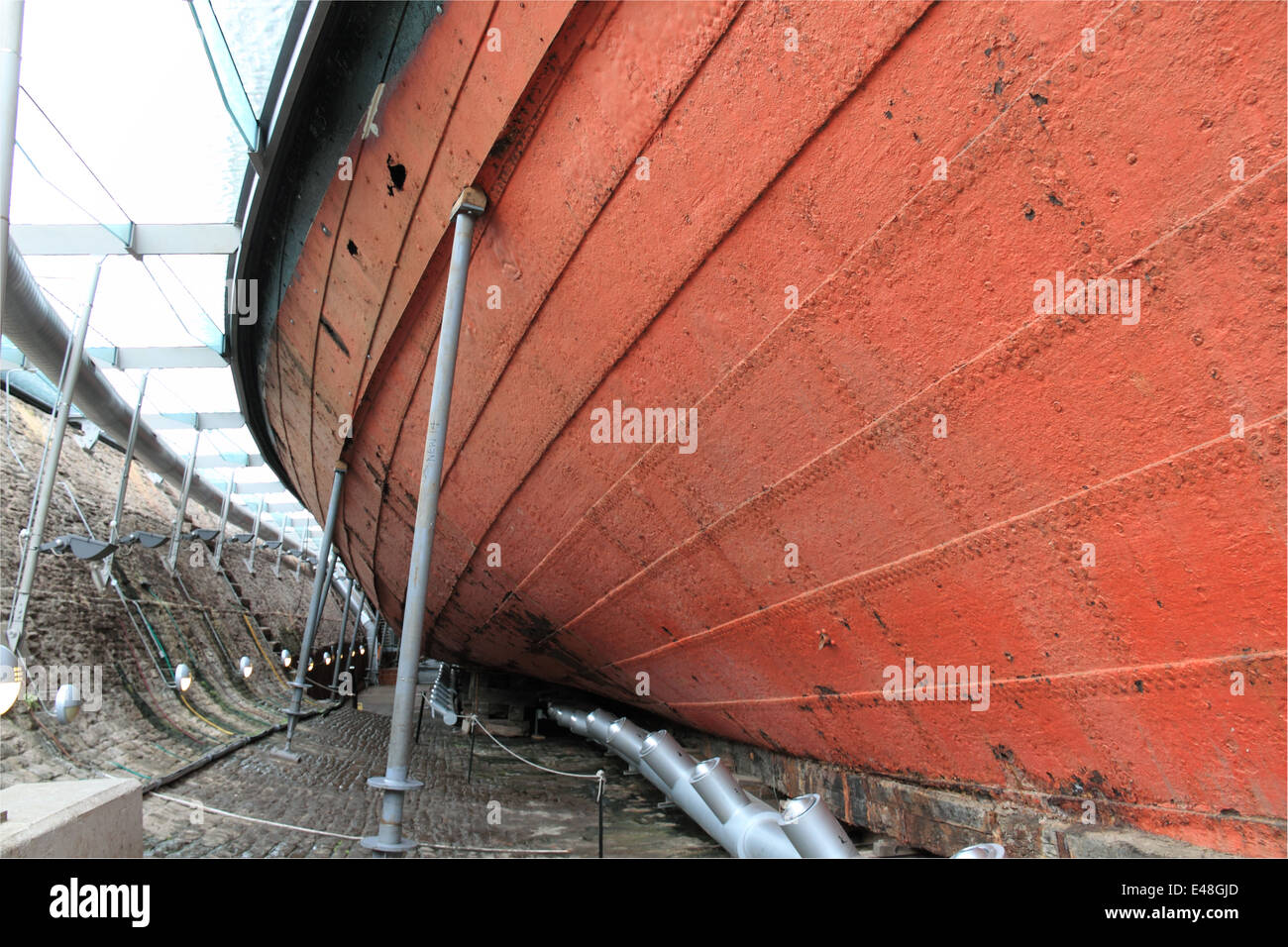 Hull of SS Great Britain, Bristol Docks, England, Great Britain, United ...