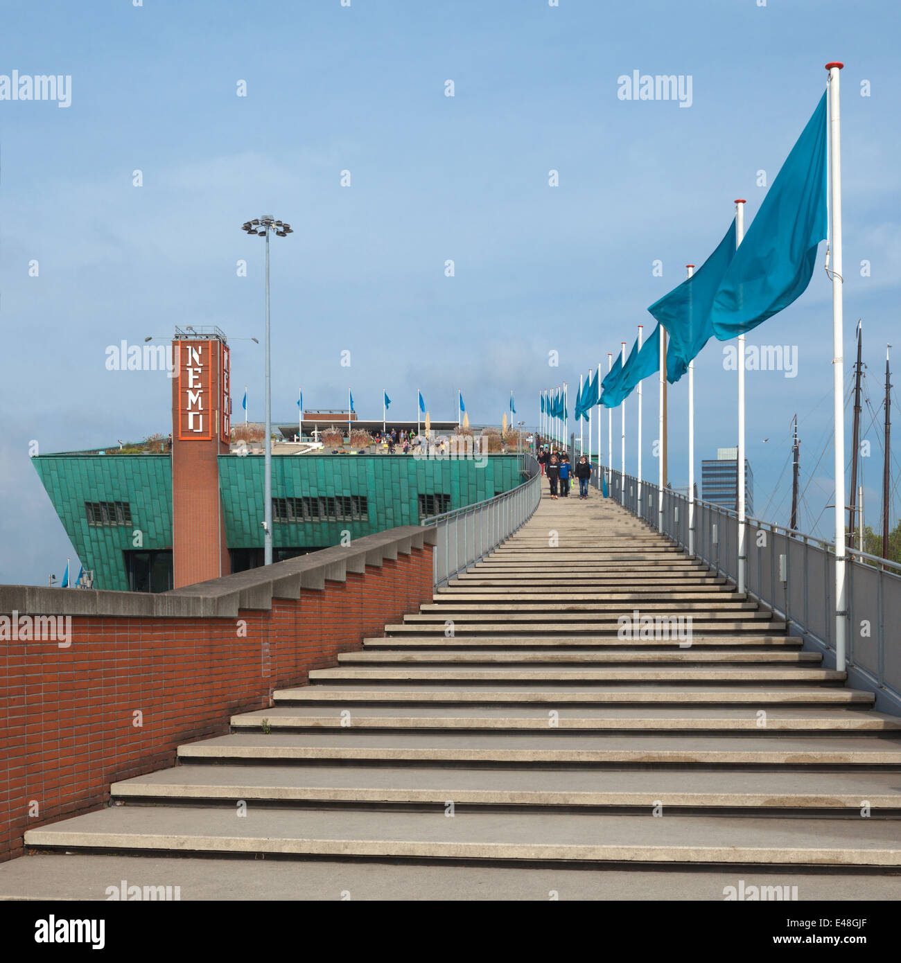 The Nemo Museum, the largest science childrens museum Stock Photo - Alamy
