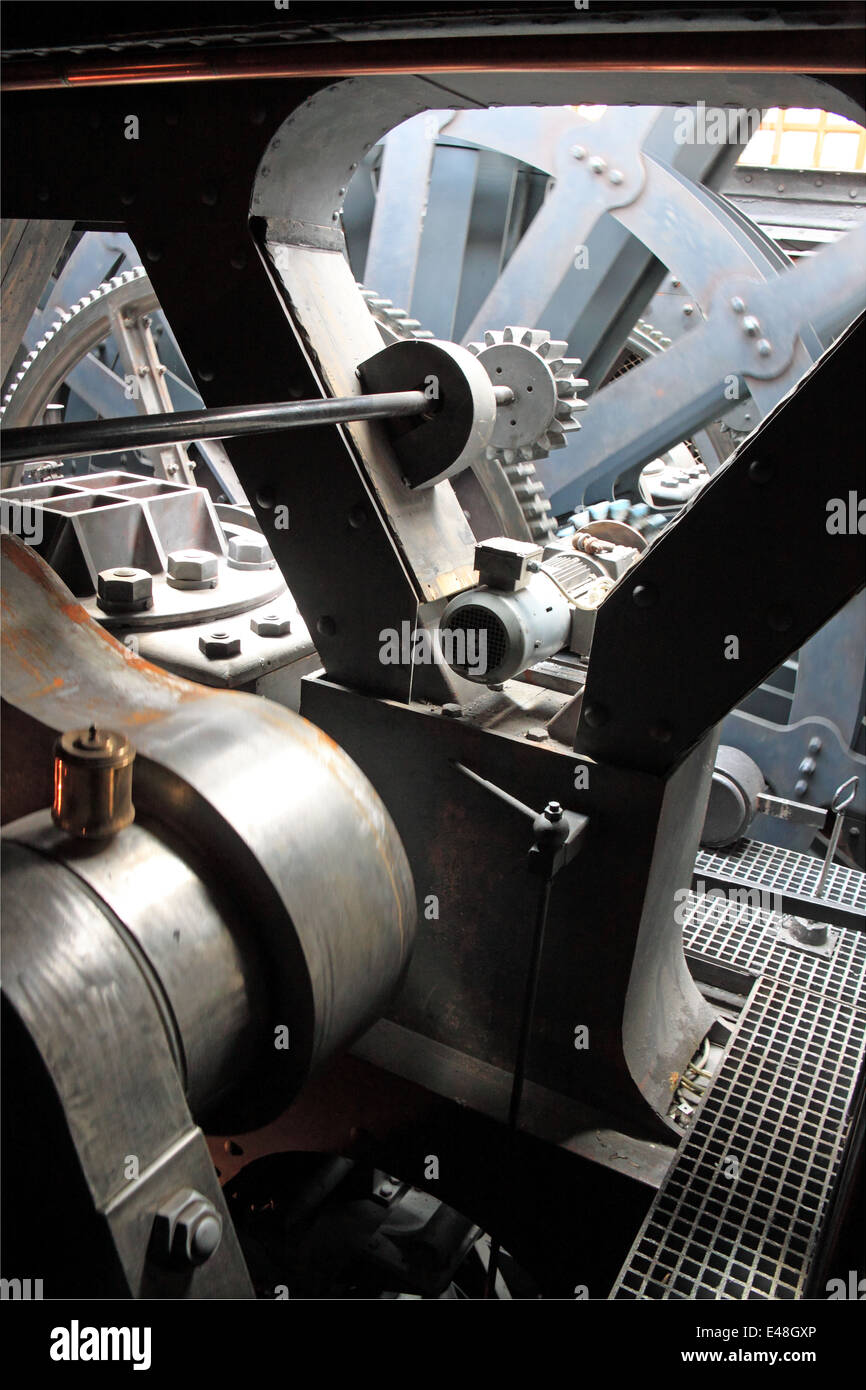 Engine Room, SS Great Britain, Bristol Docks, England, Great Britain ...
