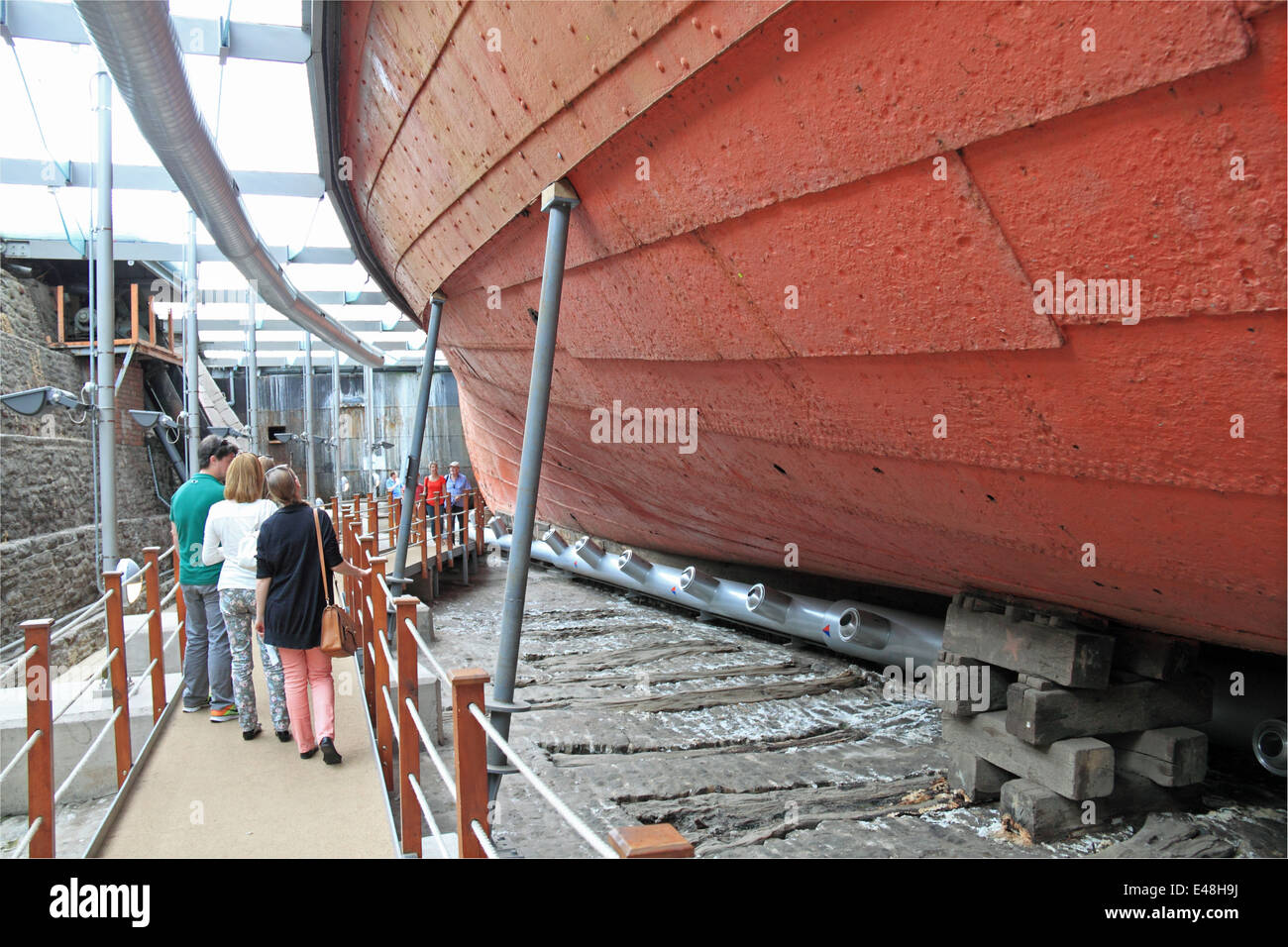 Hull of SS Great Britain, Bristol Docks, England, Great Britain, United ...