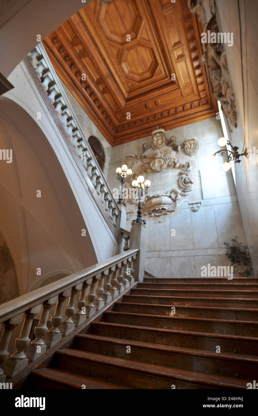 Palazzo Pretorio, Palazzo delle Aquile, City Hall, Palermo, Sicily ...