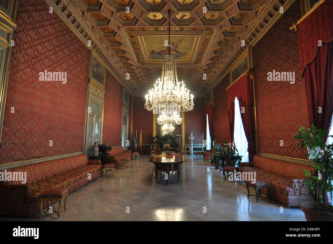 Palazzo Pretorio, Palazzo delle Aquile, City Hall, Palermo, Sicily ...