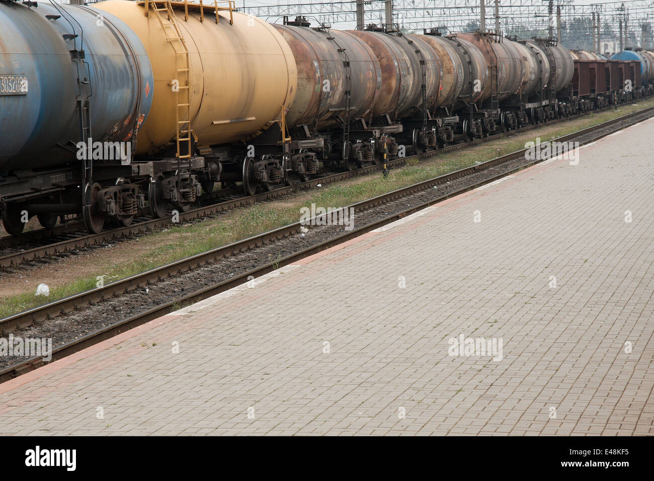 Tanker train hi-res stock photography and images - Alamy