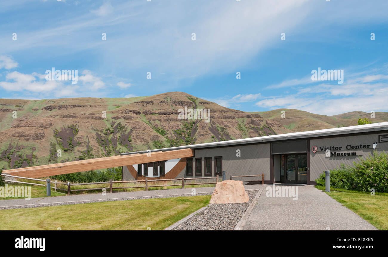 Idaho, Spalding, Nez Perce National Historical Park, Visitor Center ...