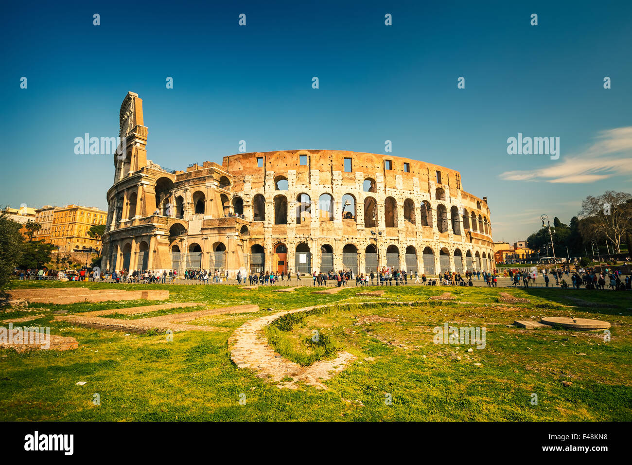 Coliseum in Rome Stock Photo - Alamy