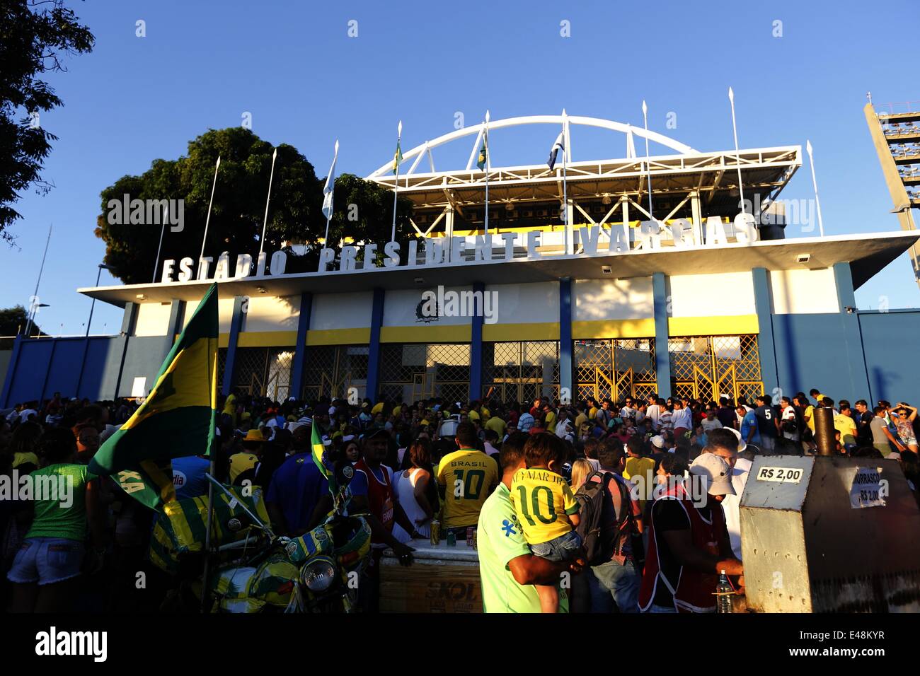Brazil team during training hi-res stock photography and images - Alamy
