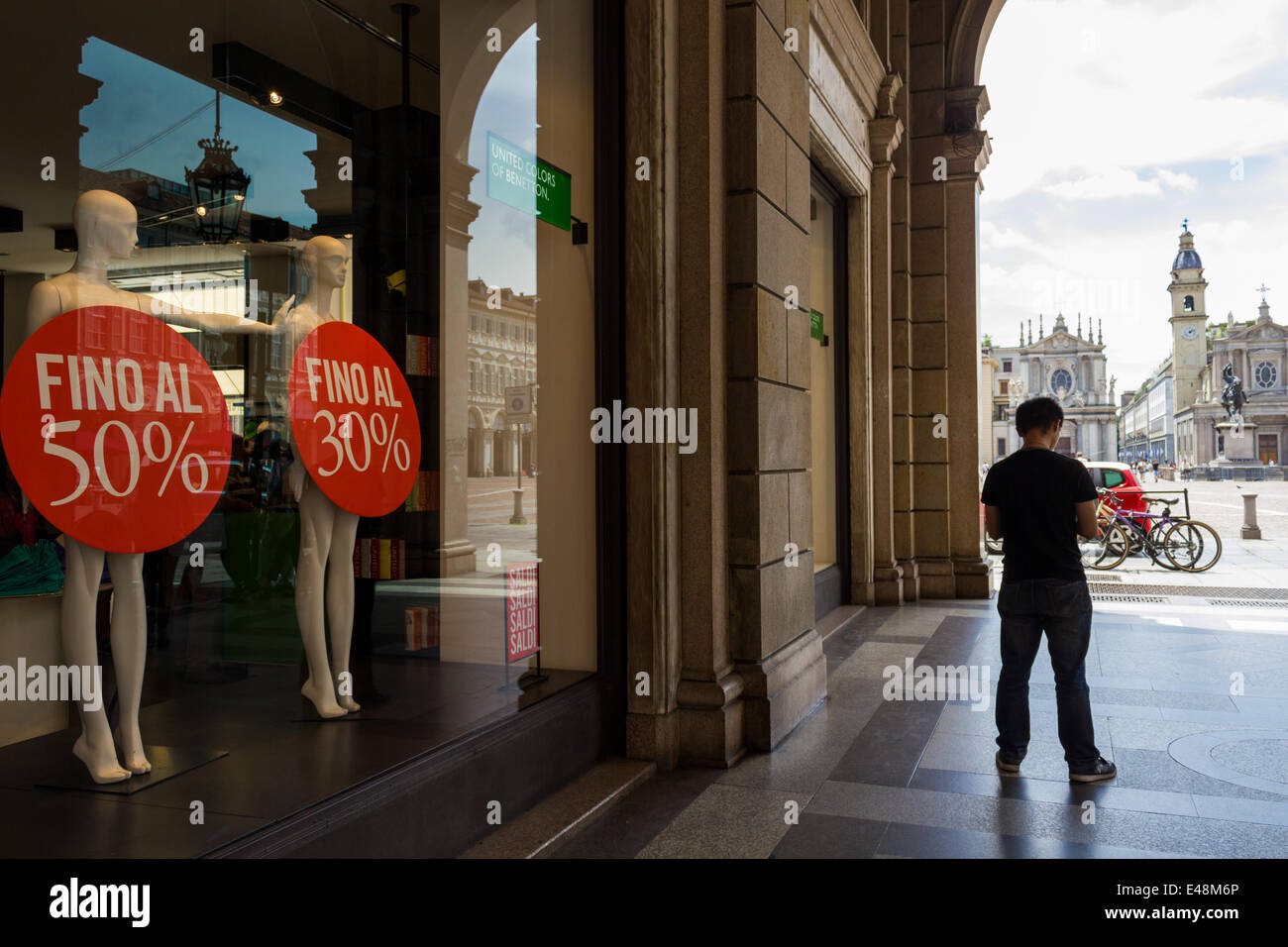 Only few people visit stores and buy few items despite of the big ...