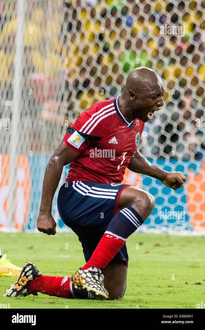 Fortaleza, Brazil. 4th July, 2014. Pablo Armero (COL) Football/Soccer ...