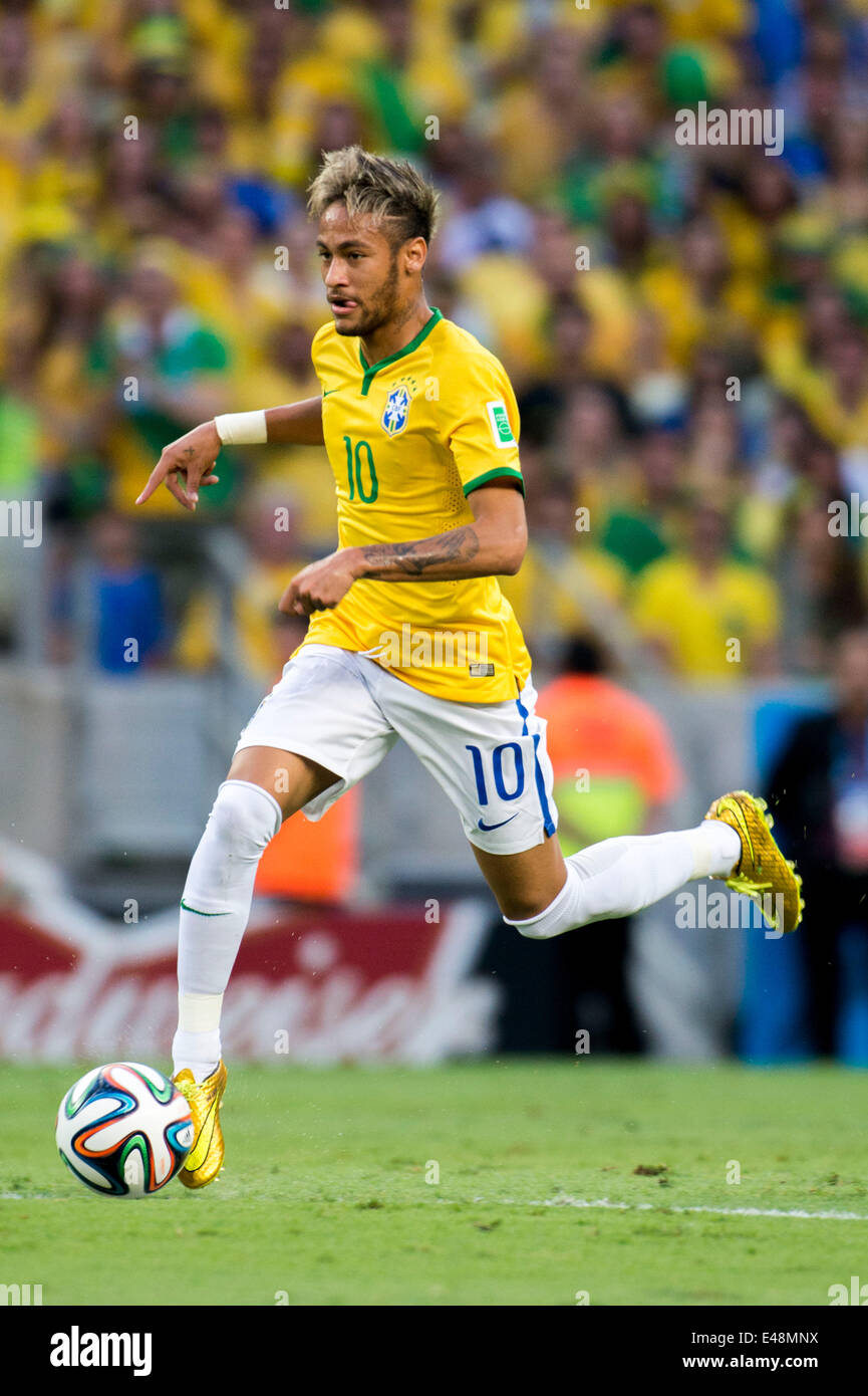 Fortaleza, Brazil. 4th July, 2014. Neymar (BRA) Football/Soccer : FIFA World Cup Brazil 2014 ...