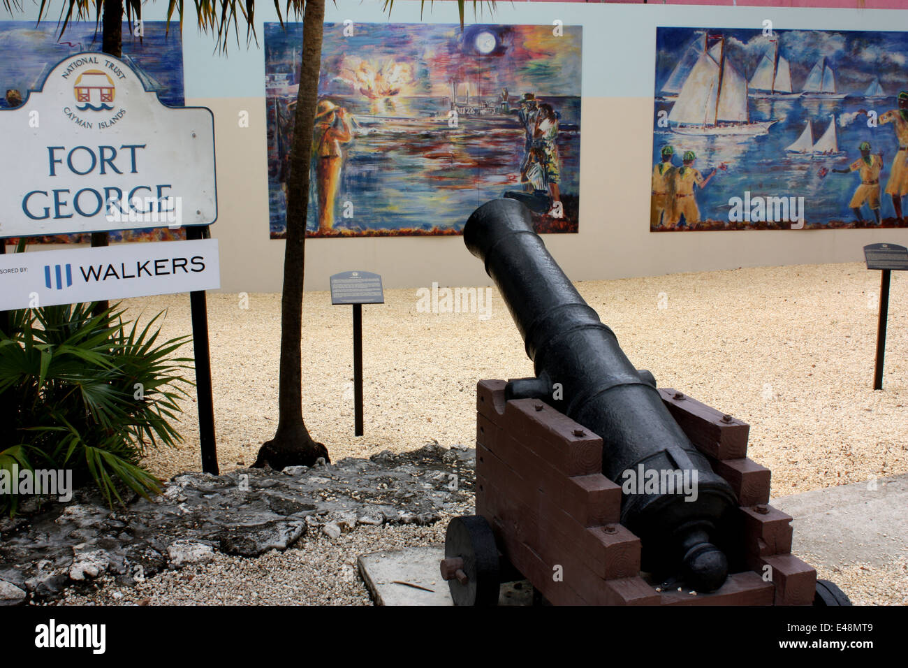 Fort George, Georgetown, Grand Cayman Stock Photo - Alamy