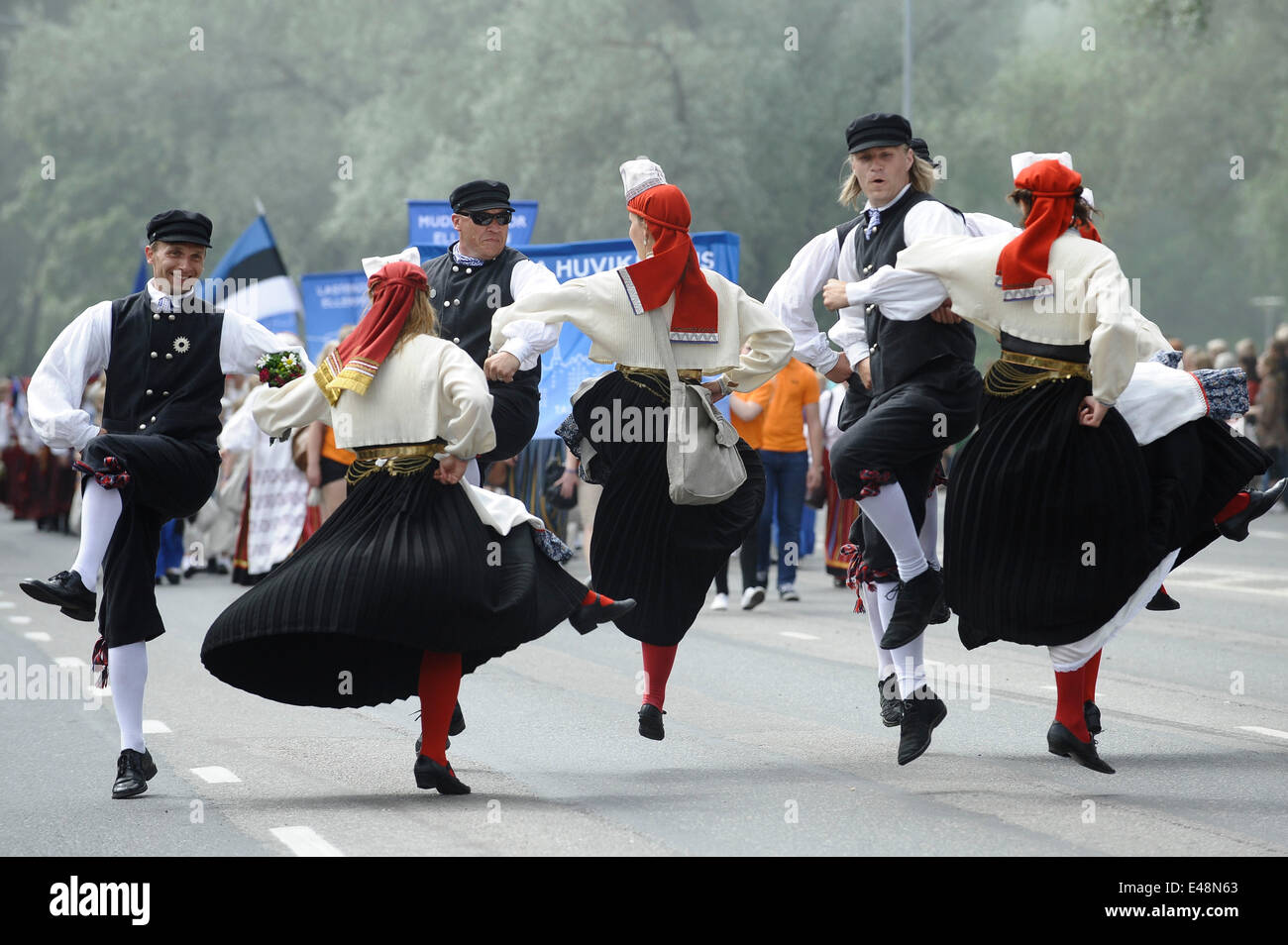 Estonian Song And Dance Festival Stock Photos & Estonian Song And Dance ...