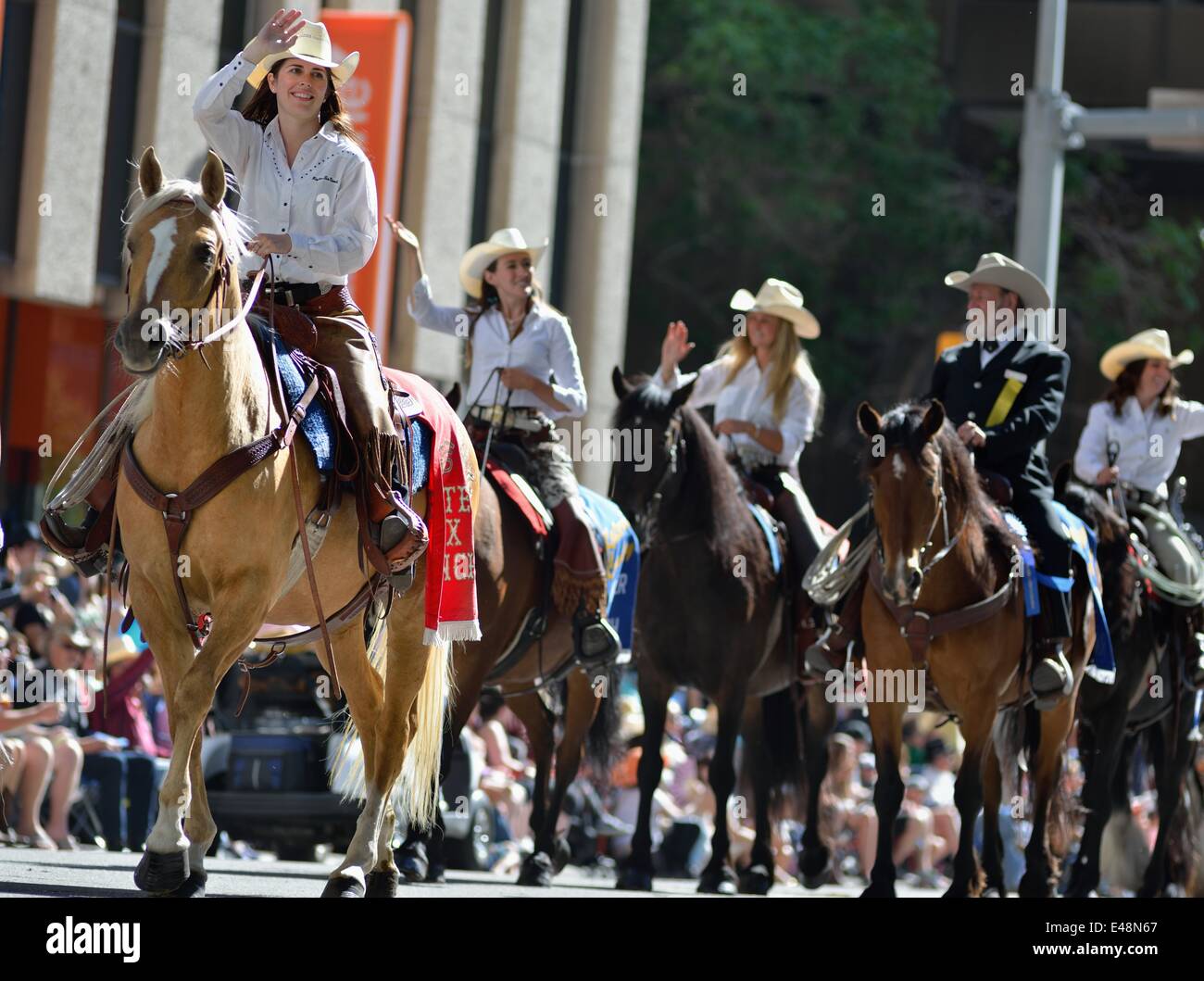 Calgary stampede parade hi-res stock photography and images - Alamy