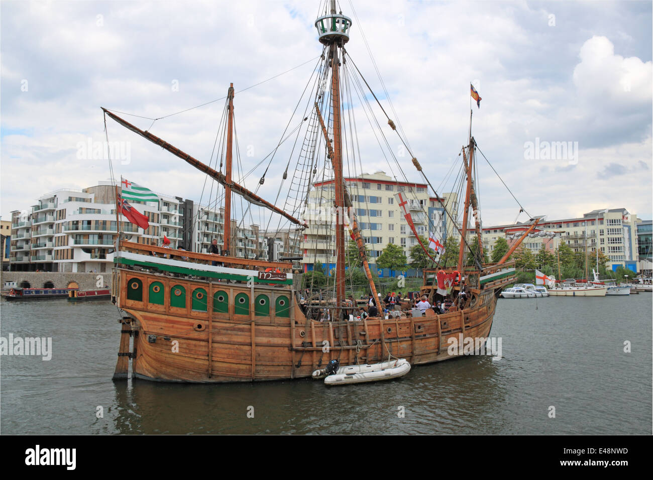 Matthew of Bristol, replica of ship that discovered N America, Bristol ...