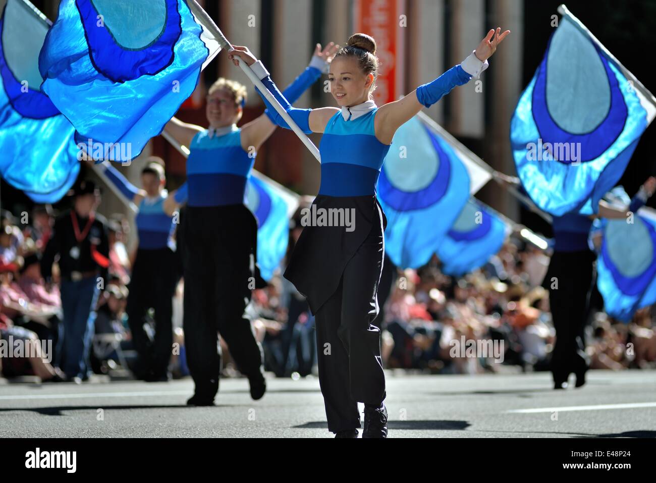 Calgary stampede parade hi-res stock photography and images - Alamy