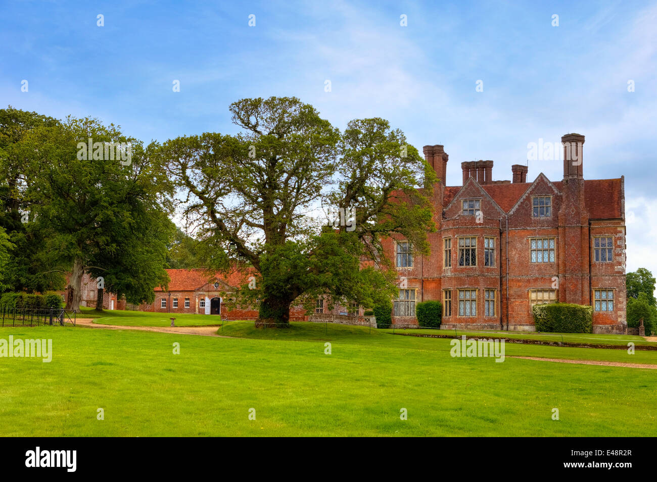Breamore House, Breamore, Hampshire, England, United Kingdom Stock ...