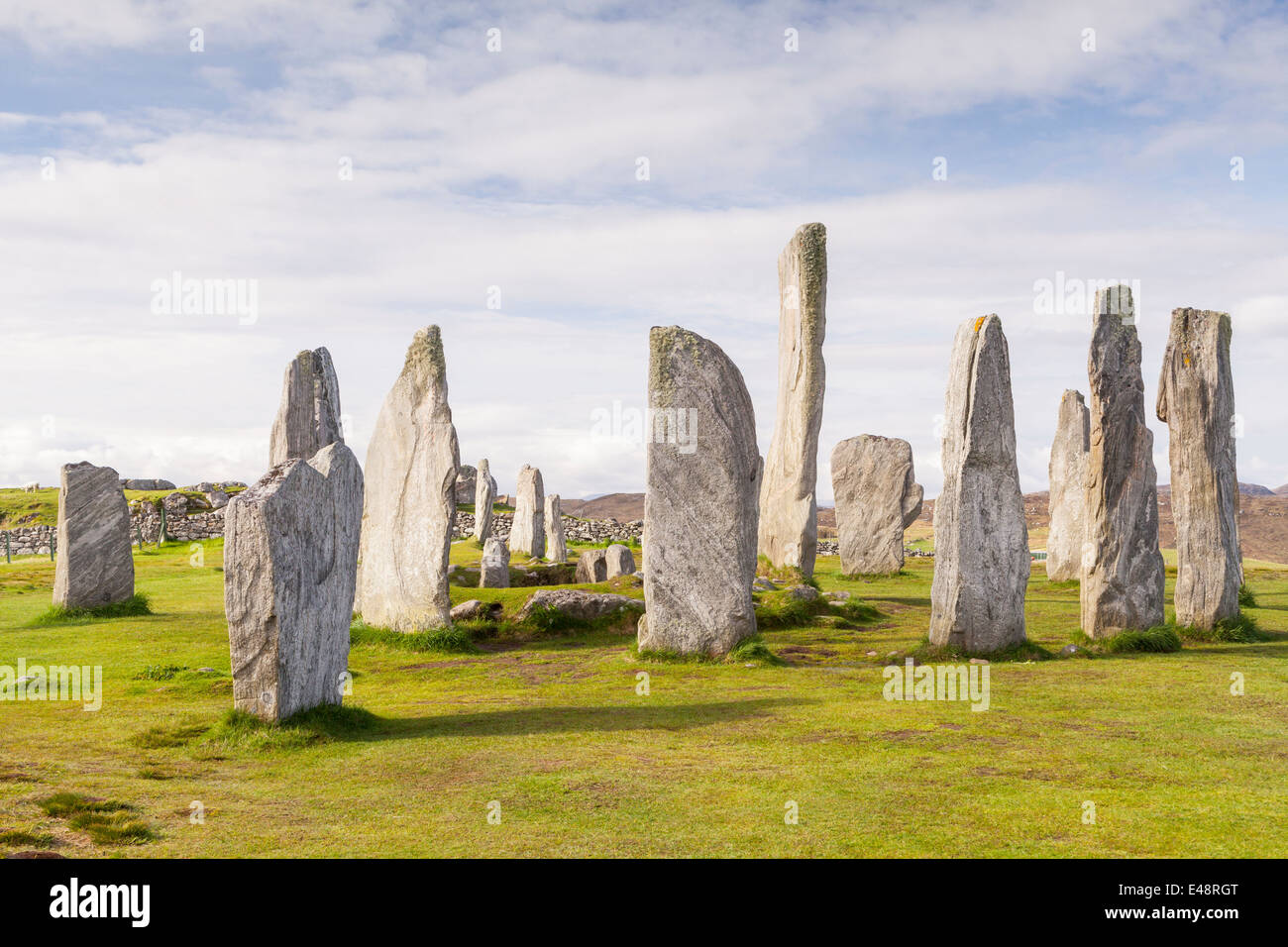 The Callanish Stones on the Isle of Lewis Stock Photo - Alamy
