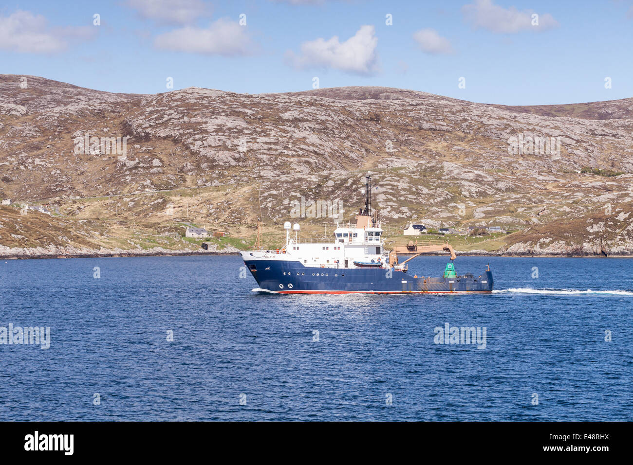 The coastline of the Isle of Harris, Outer Hebrides, Scotland Stock ...