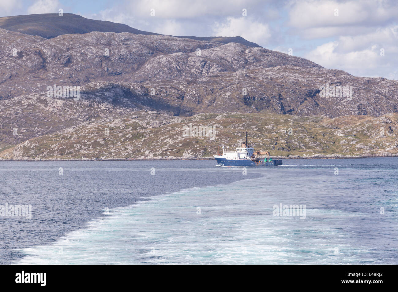 The coastline of the Isle of Harris, Outer Hebrides, Scotland Stock ...