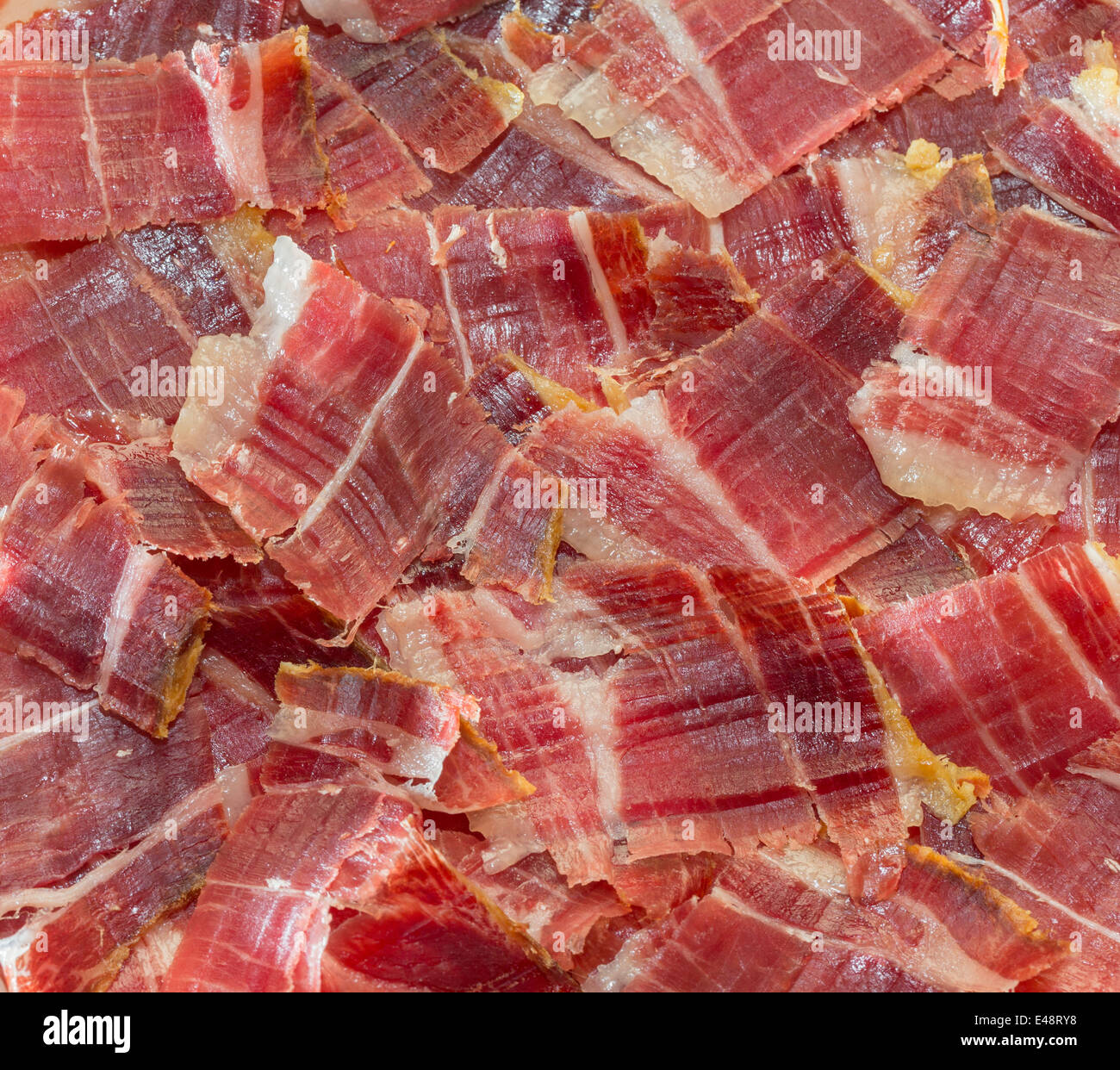 Top view jabugo ham hi-res stock photography and images - Alamy