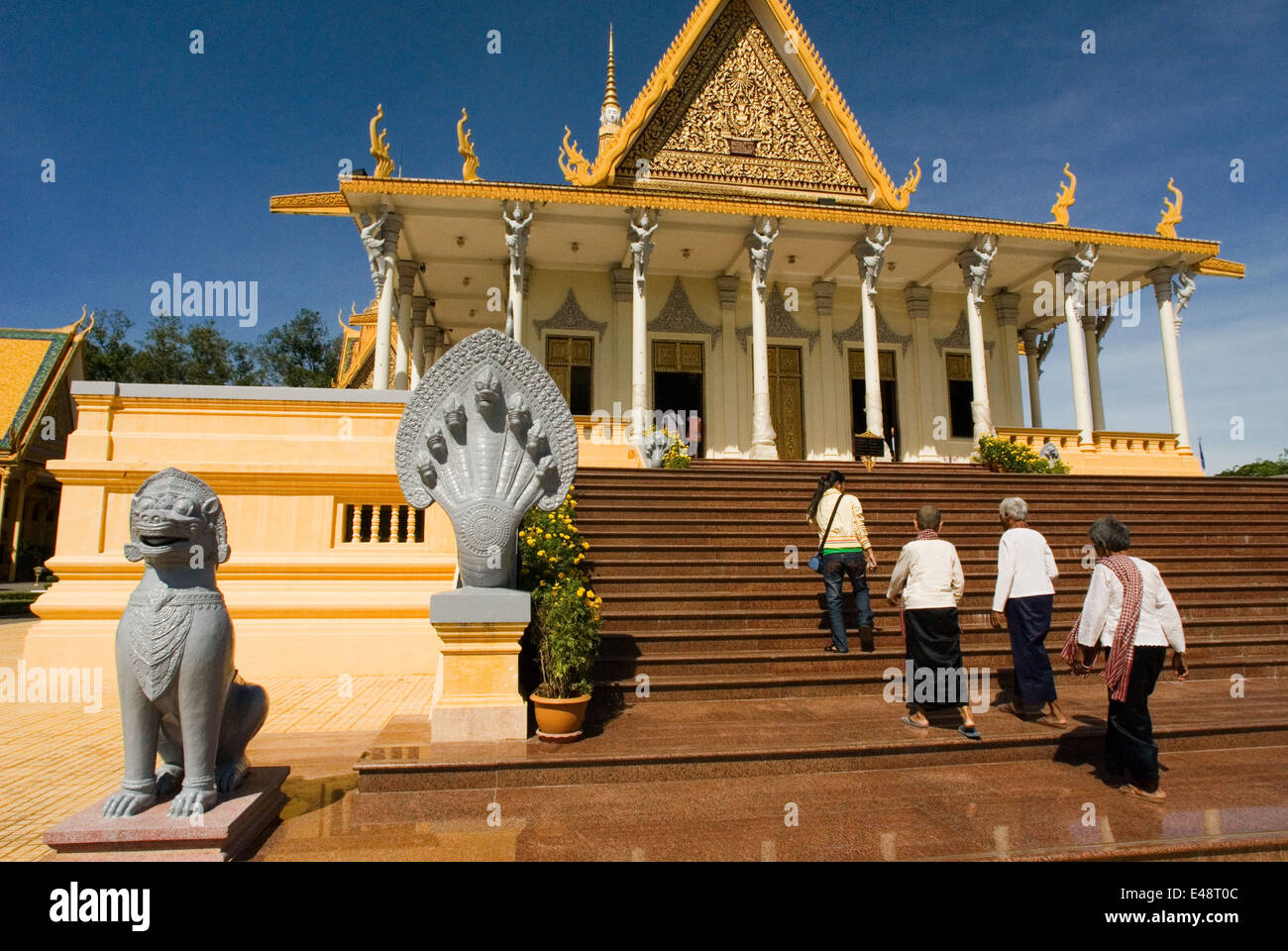 Royal Palace. Phnom Penh. The Royal Palace in Phnom Penh was ...