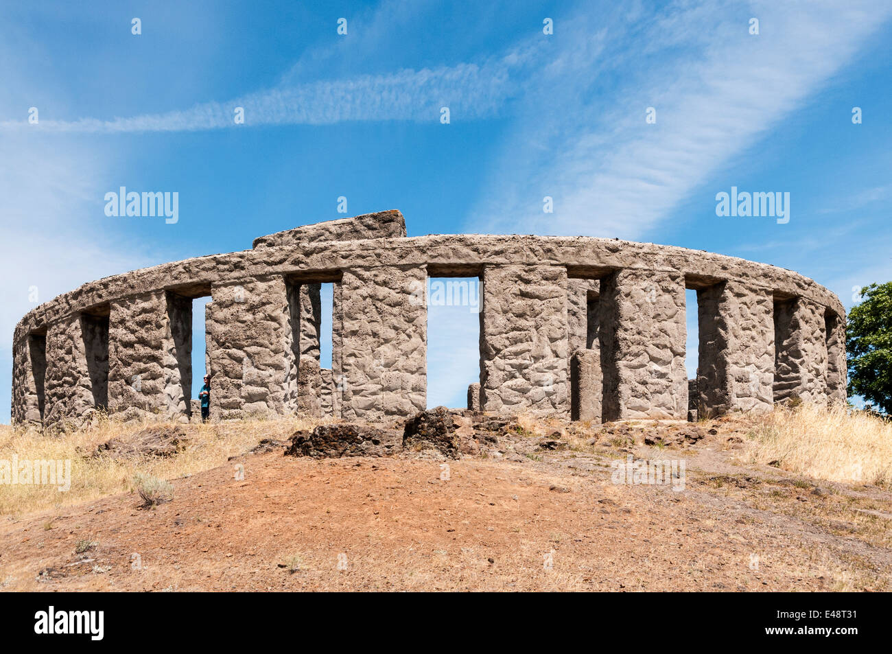 Replica of stonehenge hi-res stock photography and images - Alamy