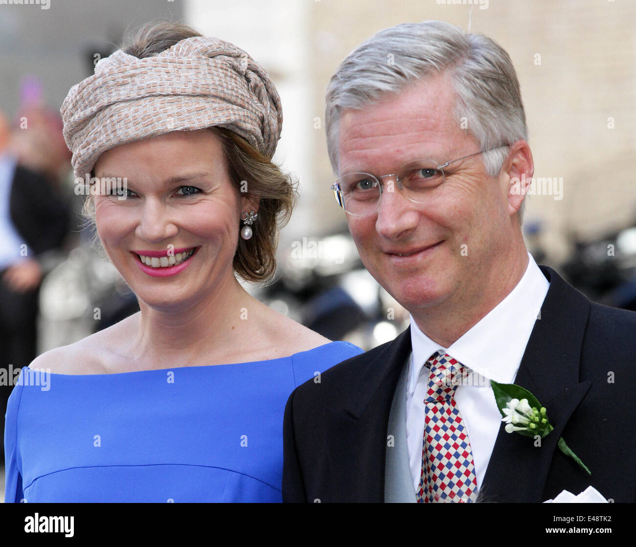Rome, Italy. 05th July, 2014. King Philippe and Queen Mathilde of ...